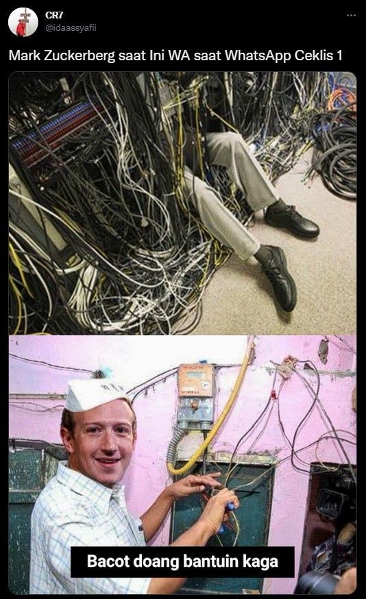 12 Curhatan Lucu Warganet Gara-gara WhatsApp Down, Panik! 12 Curhatan Lucu Warganet Gara-gara WhatsApp Down, Panik!