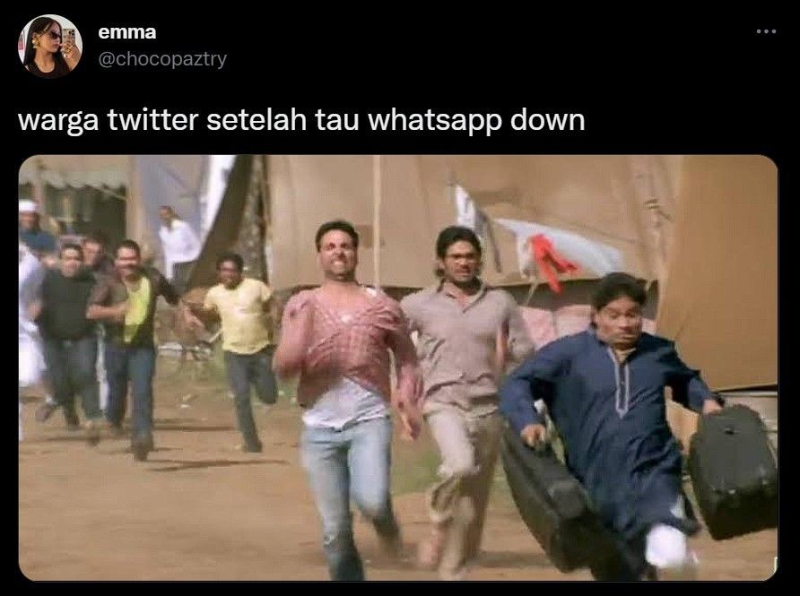 12 Curhatan Lucu Warganet Gara-gara WhatsApp Down, Panik! 12 Curhatan Lucu Warganet Gara-gara WhatsApp Down, Panik!