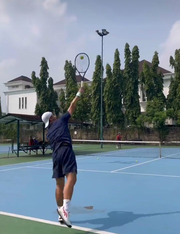 Persiapan Latihan Dion Wiyoko Jelang Event Tiba-Tiba Tenis Persiapan Latihan Dion Wiyoko Jelang Event Tiba-Tiba Tenis