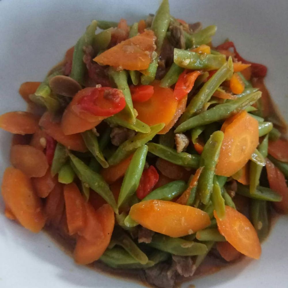 Resep Sayur Wortel Buncis Tempe, Gurihnya Bikin Nafsu Makan
