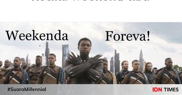 15 Meme Wakanda Forever, Dijamin Bisa Bikin Ngakak