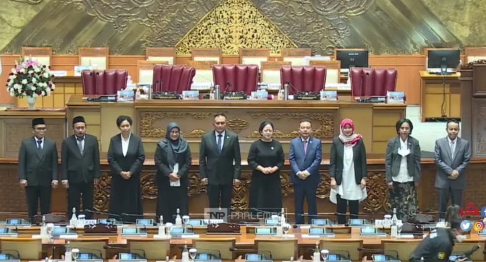 Ruang Sidang DPR Sepi, Hanya 20 Anggota yang Hadir Ruang Sidang DPR Sepi, Hanya 20 Anggota yang Hadir