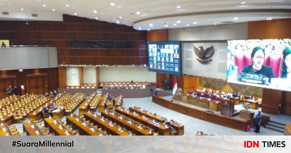Ruang Sidang DPR Sepi, Hanya 20 Anggota yang Hadir Ruang Sidang DPR Sepi, Hanya 20 Anggota yang Hadir