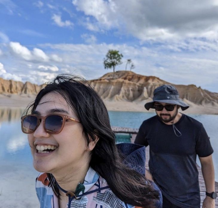Potret Bulan Madu Rachel Amanda dan Suami ke Pulau Bintan Potret Bulan Madu Rachel Amanda dan Suami ke Pulau Bintan