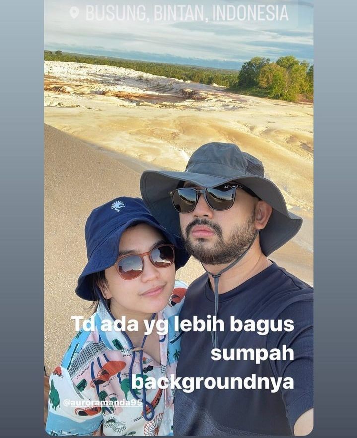 Potret Bulan Madu Rachel Amanda dan Suami ke Pulau Bintan Potret Bulan Madu Rachel Amanda dan Suami ke Pulau Bintan