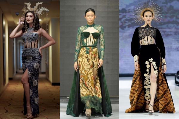10 Inspirasi Kebaya Modifikasi Rancangan Asti Atmodjo