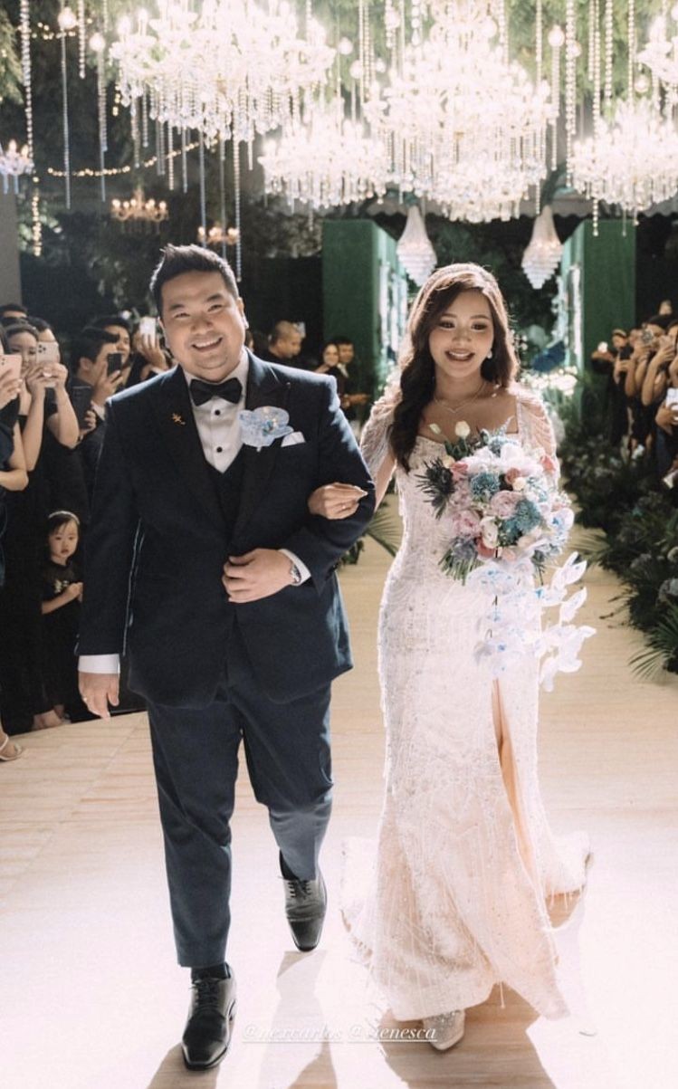 Potret Pernikahan YouTuber Nex Carlos dan Vienesca di Bali