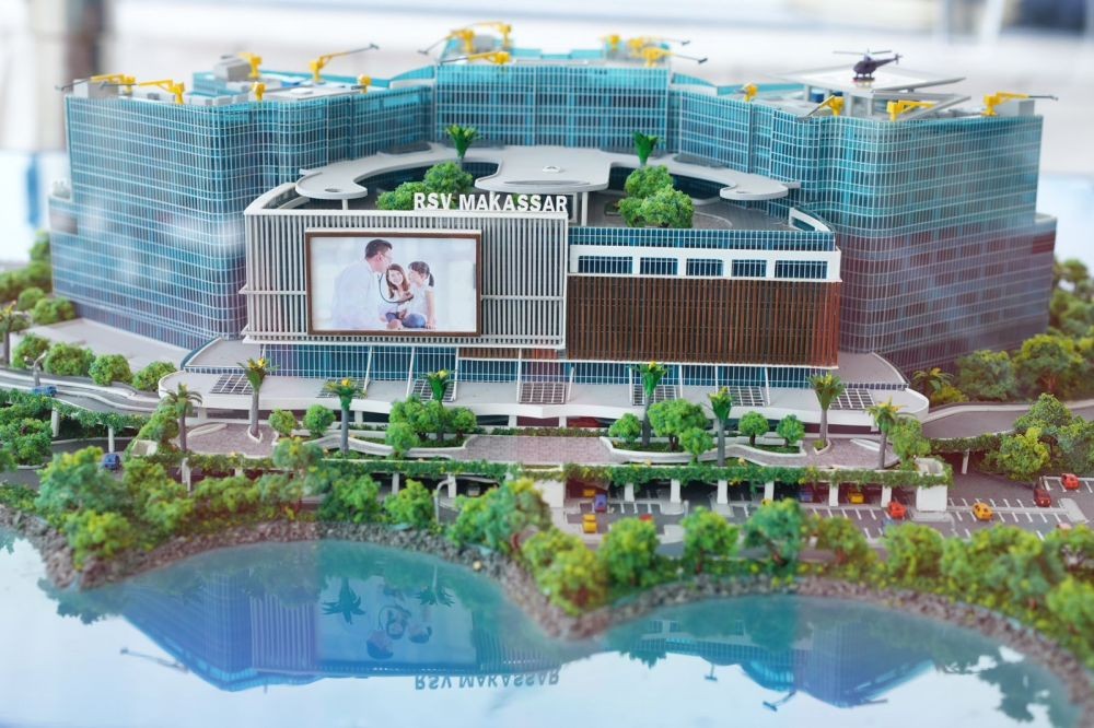 RS Otak dan Jantung Terbesar di Makassar Dibangun di CPI