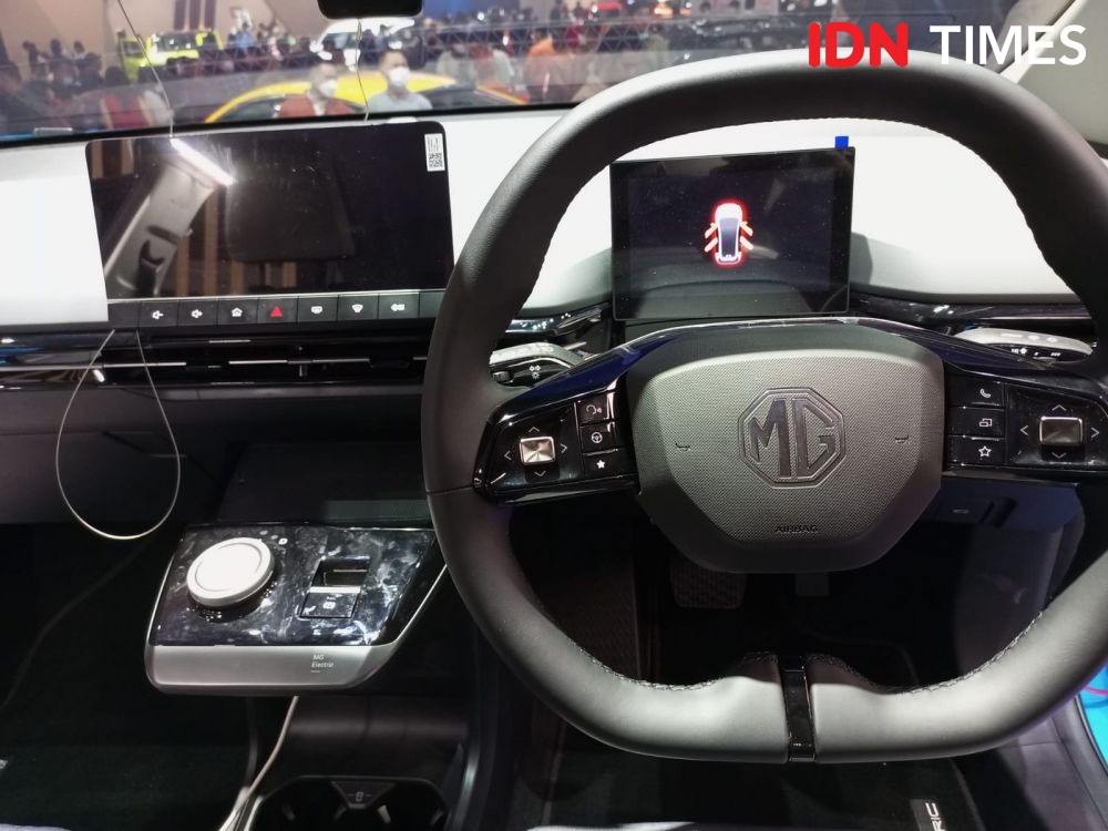 [FOTO] Yuk Lihat Lebih Dekat Wujud MG 4 EV, Mewah Banget!