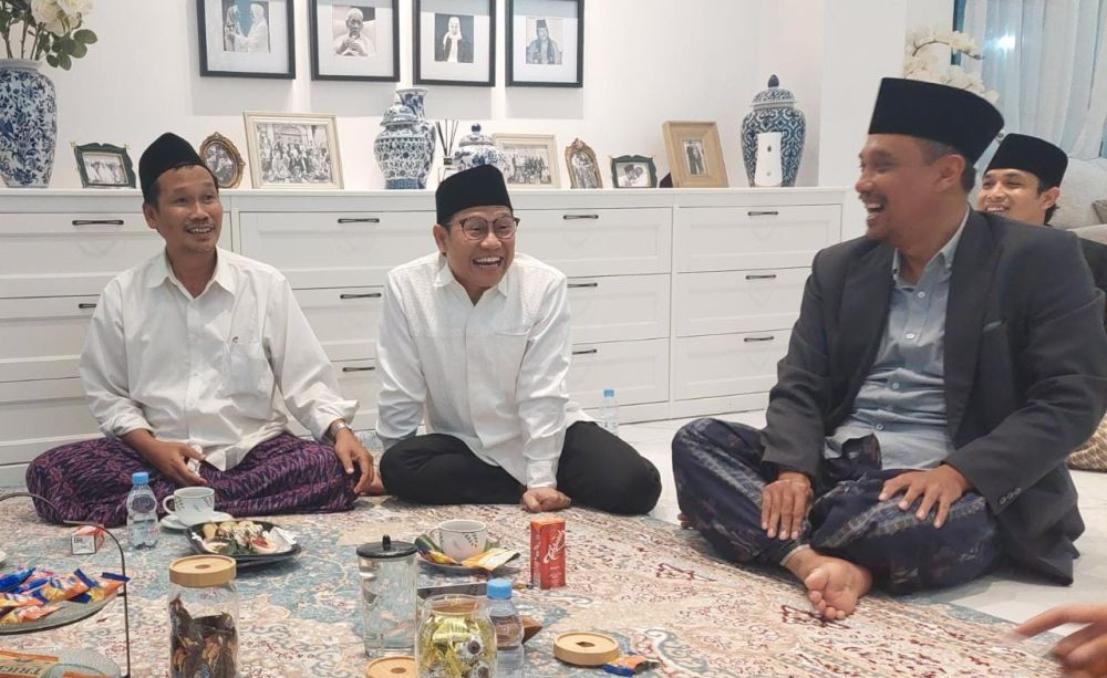 Cak Imin Bertemu Gus Baha di Ponpes Ploso Kediri Cak Imin Bertemu Gus Baha di Ponpes Ploso Kediri
