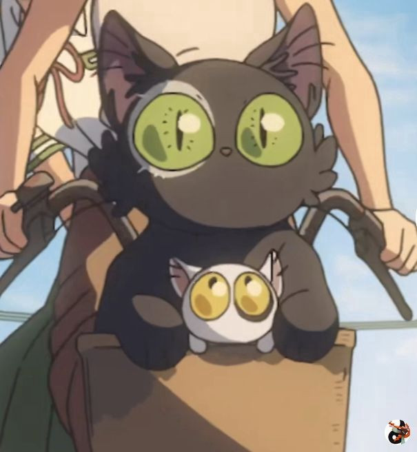 Siapa Daijin dan Sadaijin, Si Kucing Putih dan Hitam Suzume