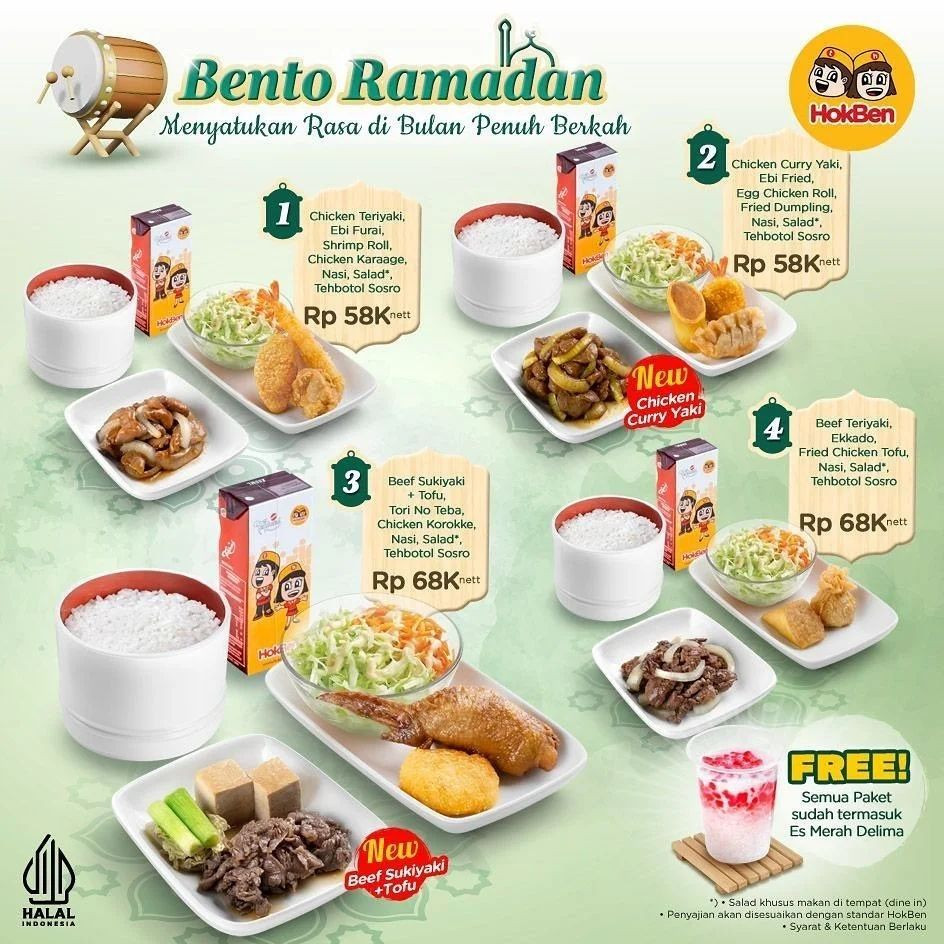 17 Promo Makanan dan Minuman Berbagai Gerai di Bulan Ramadan