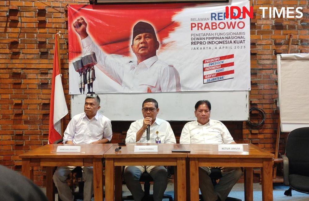 Jelang Pilpres 2024 Repro Siapkan Sejuta Relawan Prabowo