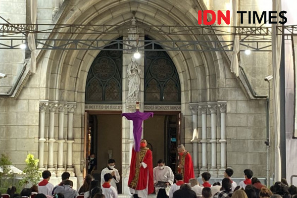 Ibadah Jumat Agung Gereja Katedral Siapkan 3 Ribu Kursi
