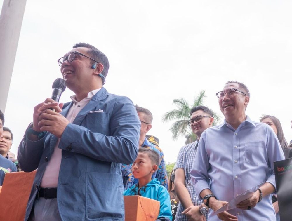 Ridwan Kamil Melepas Ribuan Pemudik Lebaran 2023 Ridwan Kamil Melepas Ribuan Pemudik Lebaran 2023