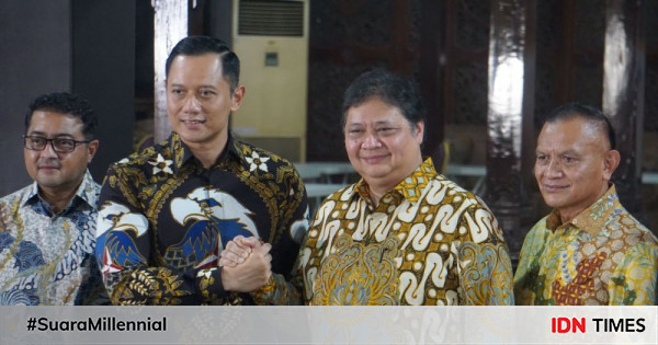 Airlangga Temui SBY-AHY, Gelagat Gabung Koalisi Perubahan Airlangga Temui SBY-AHY, Gelagat Gabung Koalisi Perubahan