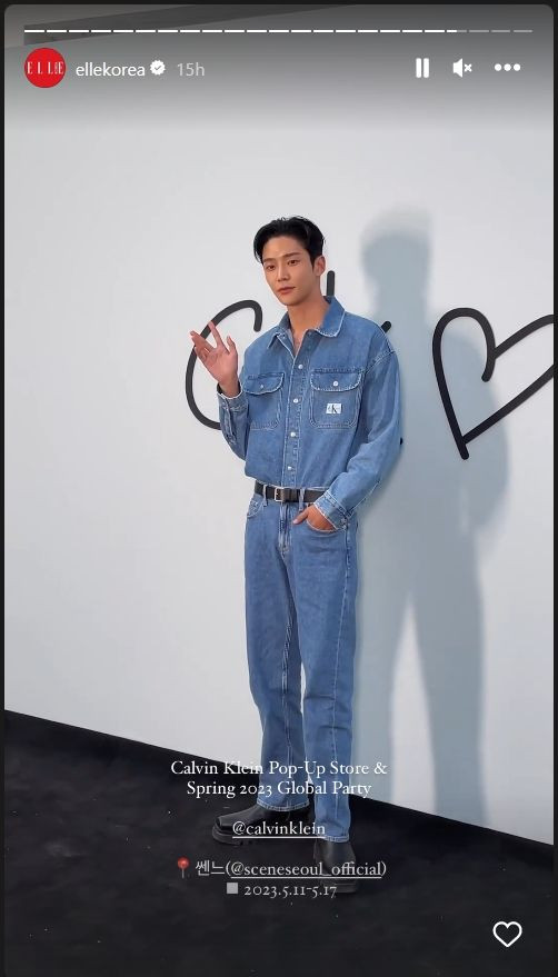 Jungkook dan 9 Artis Korea di Jennie's Calvin Klein Launch