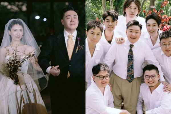 10 Potret Pernikahan Steven Hao Pemeran Boboho