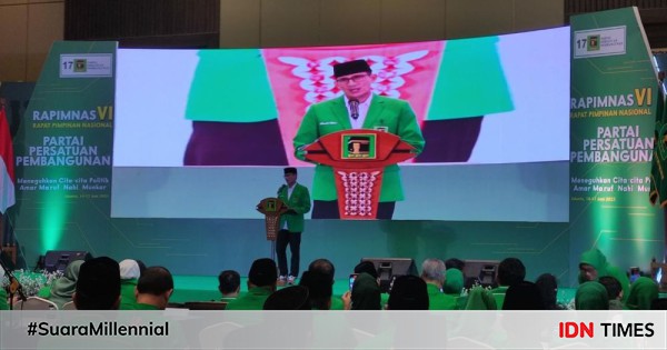 Sandiaga Uno Resmi Jabat Ketua Bappilu PPP