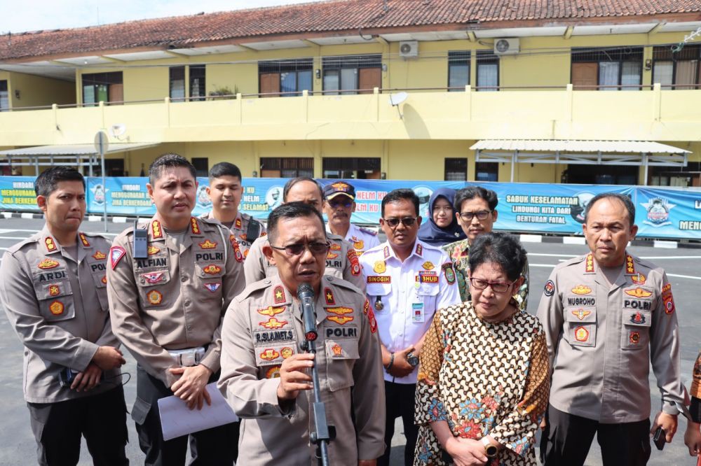 Polres Bantul Ajukan Konsep Baru Uji Praktik SIM C Polres Bantul Ajukan Konsep Baru Uji Praktik SIM C
