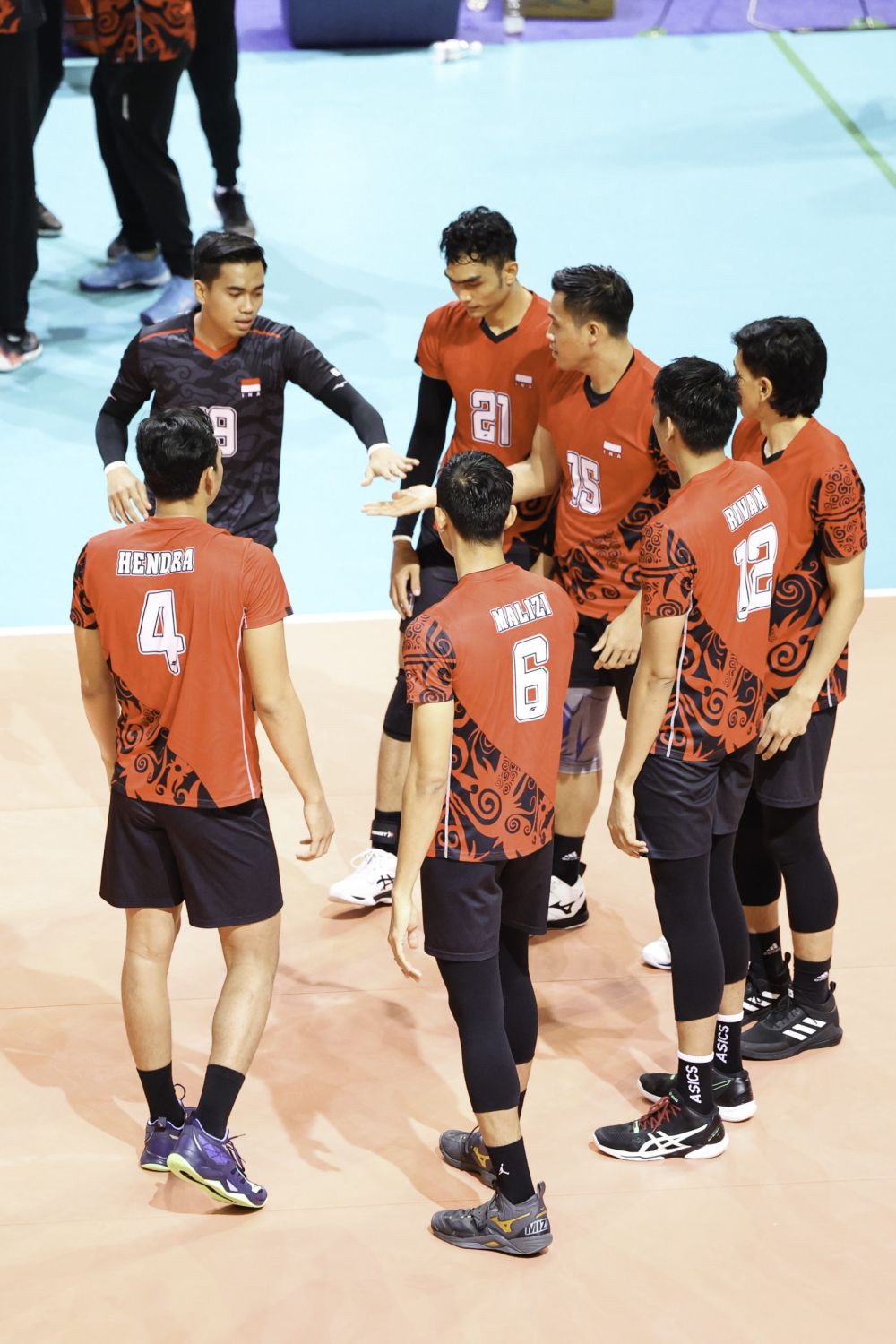 14 Pemain Timnas Voli Putra Indonesia Di Sea V League 2023