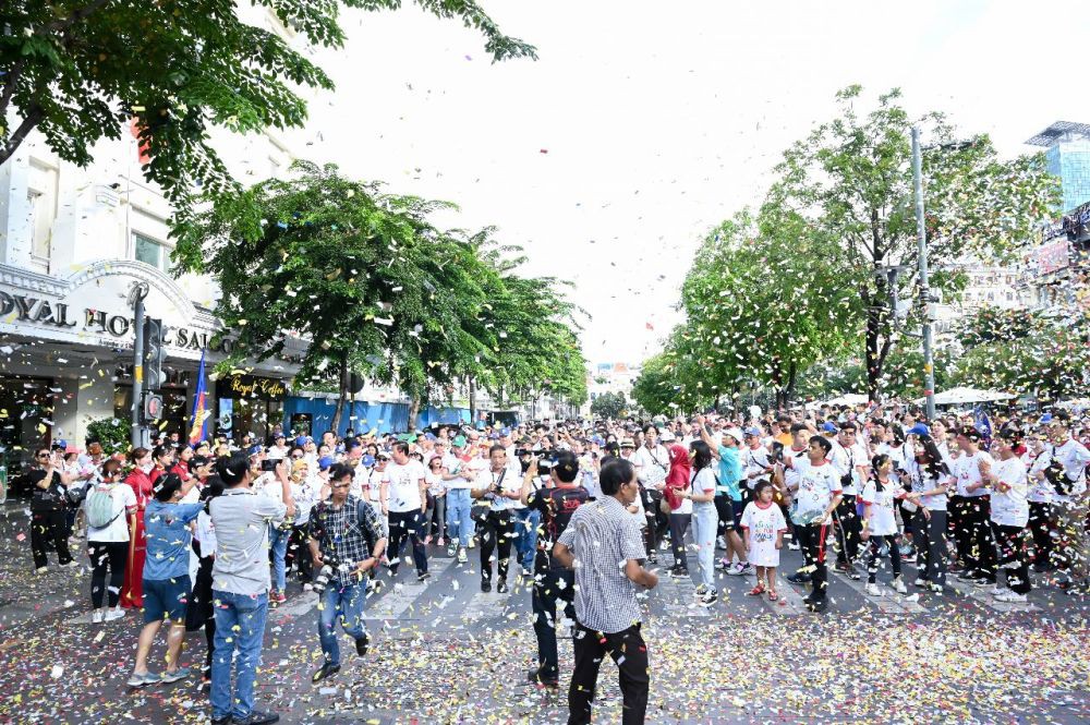 Kjri Gelar Asean Fun Walk Di Ho Chi Minh Vietnam