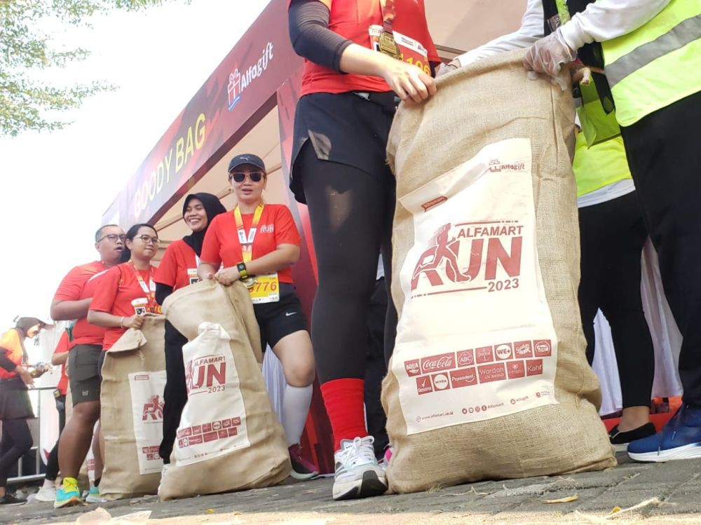 Alfamart Run 2023 Heboh, Ada Karung Hadiah buat Peserta