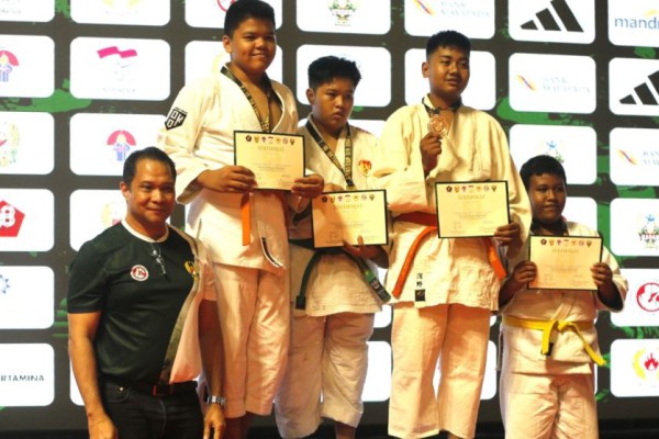 Kejurnas Judo Kasad Cup Sumut Raih 1 Emas Dan 1 Perunggu