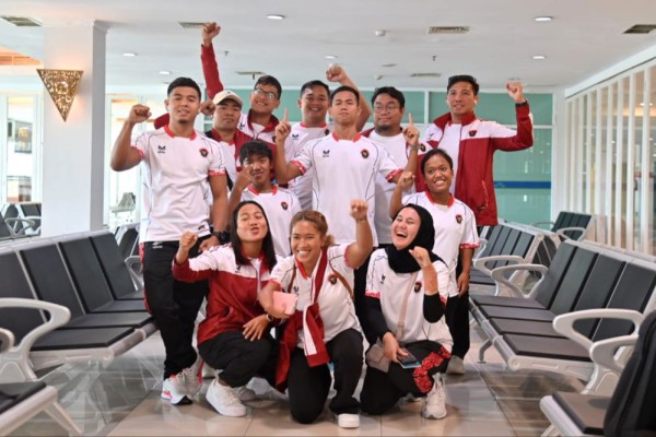 Skuad Garuda Ke Asian Para Games 2022 Dengan Pesawat Charter