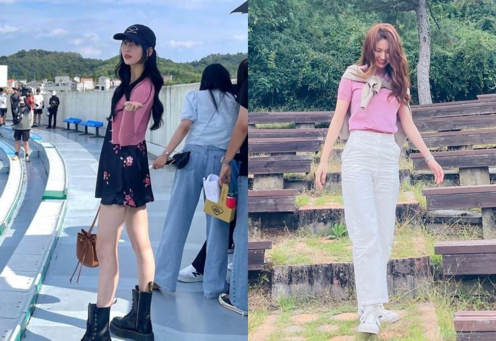 Adu Gaya Bae Suzy vs. Shin Ha Young Drakor Doona!