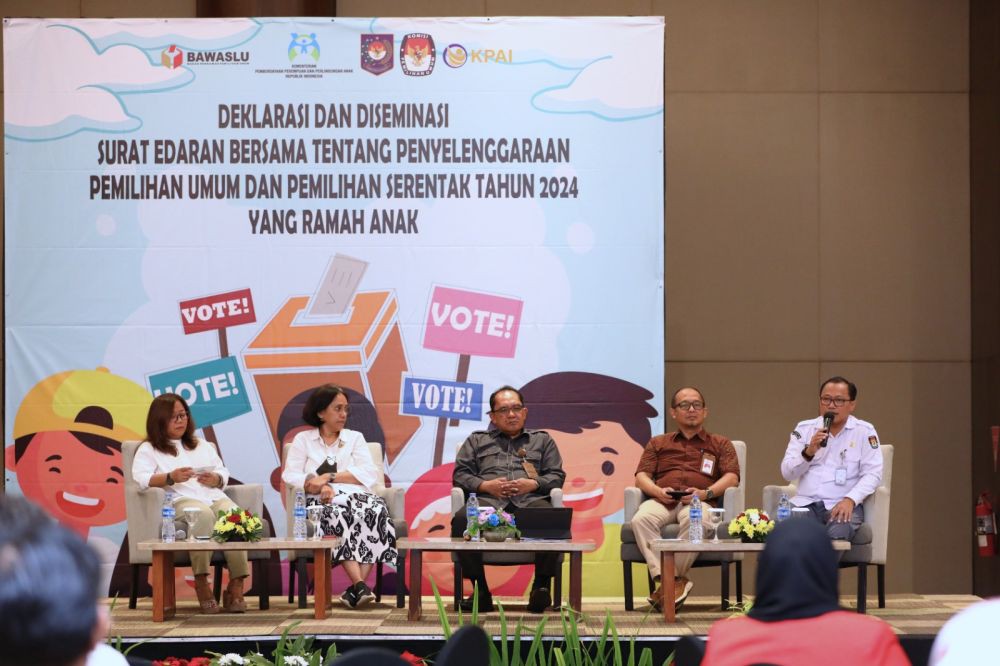 Ada Surat Edaran Pemilu Ramah Anak, Bawaslu Bakal Buat Posko Ada Surat Edaran Pemilu Ramah Anak, Bawaslu Bakal Buat Posko