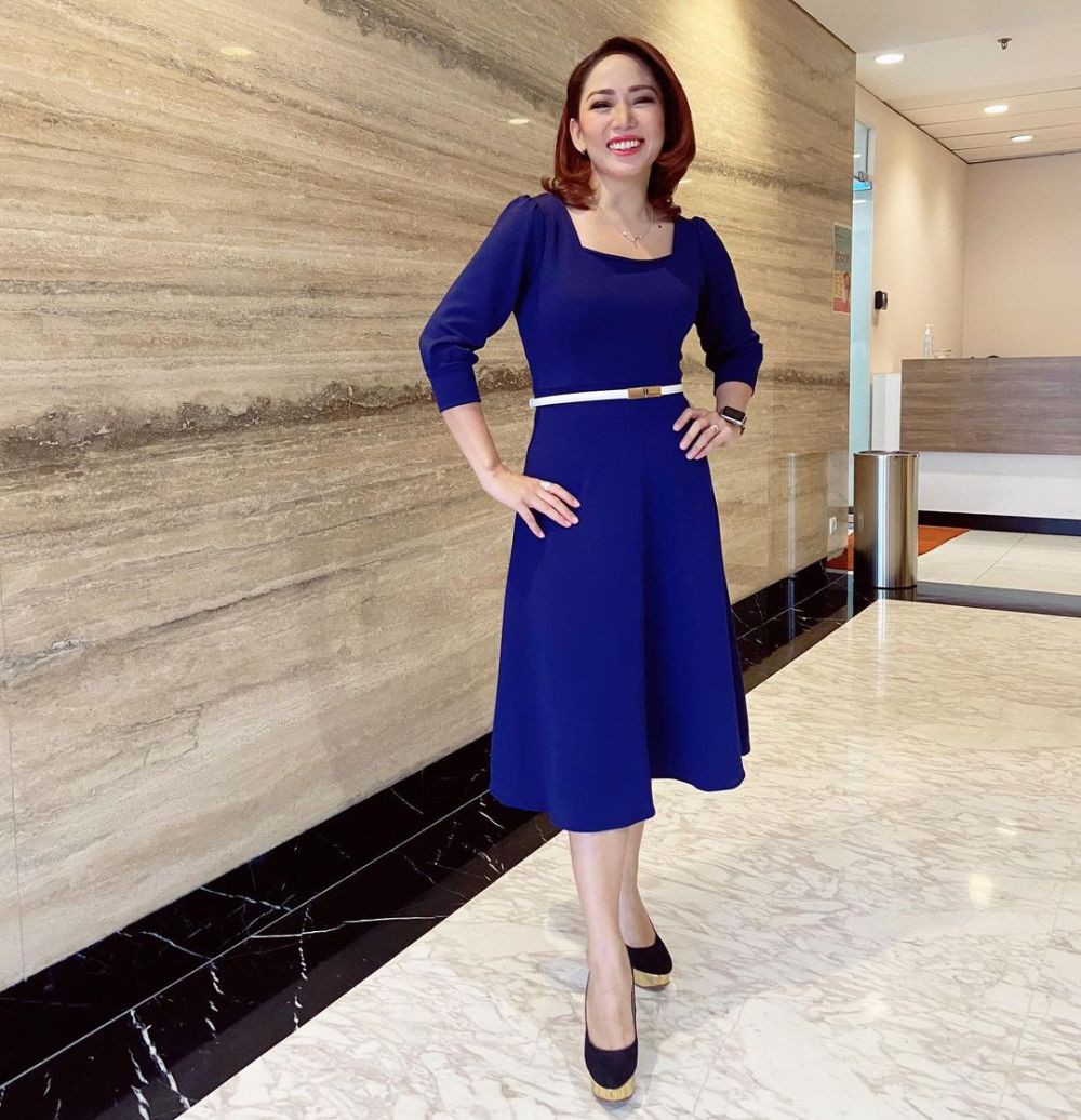 14 OOTD Anisha Dasuki, Moderator Debat Pilpres 2024 Ketiga