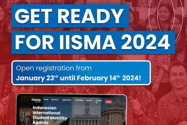 Beasiswa IISMA 2024 Dibuka, Cek Syarat dan Kuotanya! Beasiswa IISMA 2024 Dibuka, Cek Syarat dan Kuotanya!