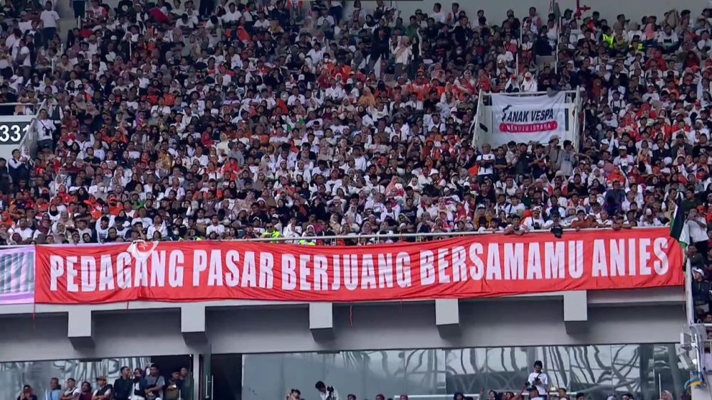 Potret Lautan Manusia Penuhi Kampanye Akbar Amin Di Jis
