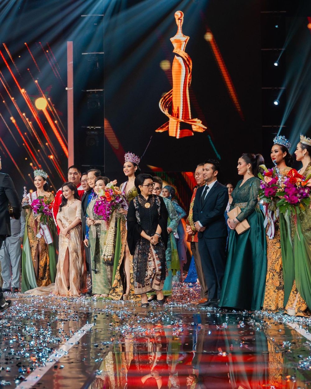 17 Gaya Artis di Grand Final Puteri Indonesia 2024