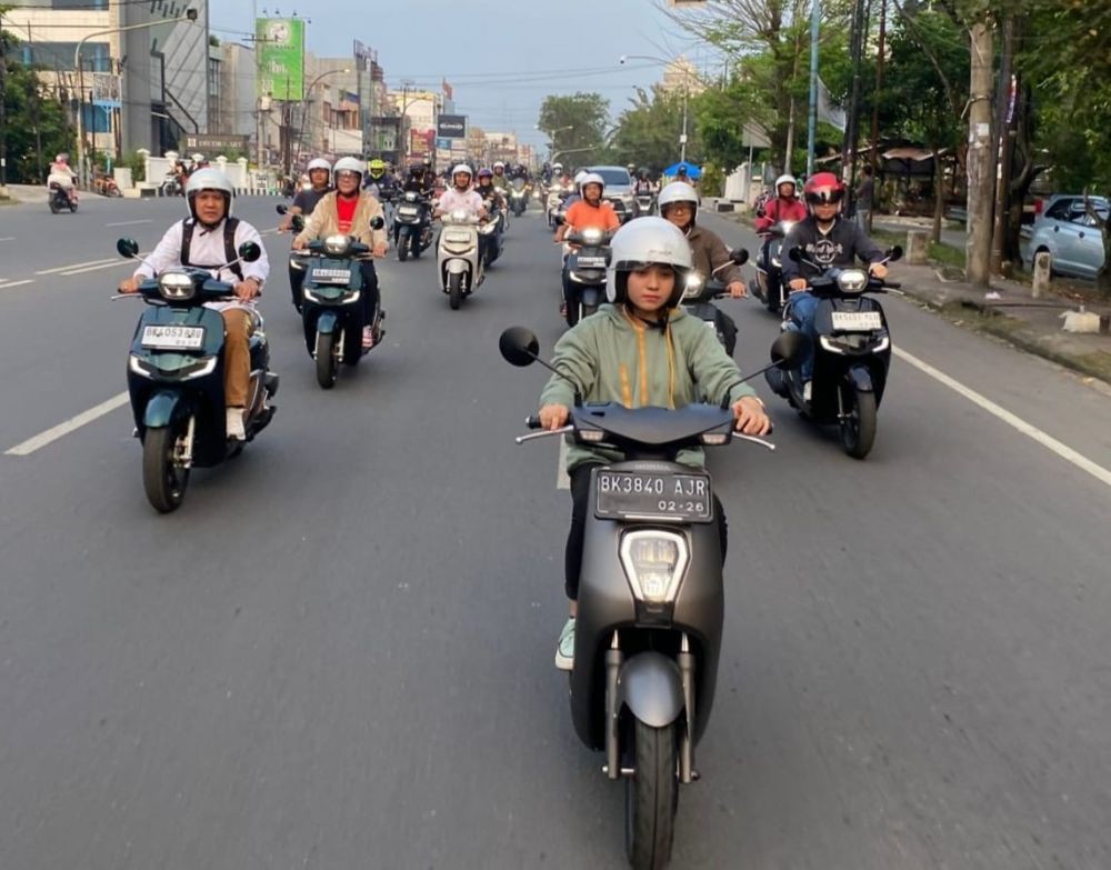 Honda Perkenalkan Sepeda Motor Listrik EM1 e: di Sumut
