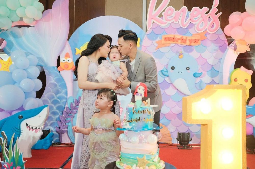 Ulang Tahun ke-1 Kenes, Anak Kedua Nella Kharisma