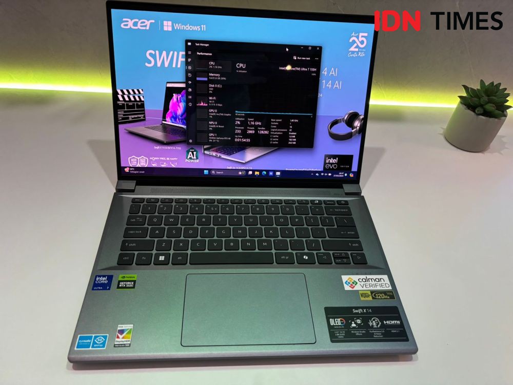 Acer Indonesia Luncurkan Swift X 14 AI dan Swift Go 14 AI Acer Indonesia Luncurkan Swift X 14 AI dan Swift Go 14 AI