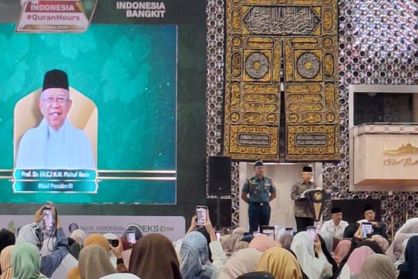 Indonesia Quran Hours Maruf Amin Ajak Umat Amalkan Quran