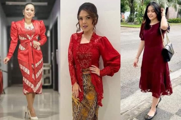 7 Outfit Nuansa Merah buat Pergi Kondangan, Banyak Modelnya