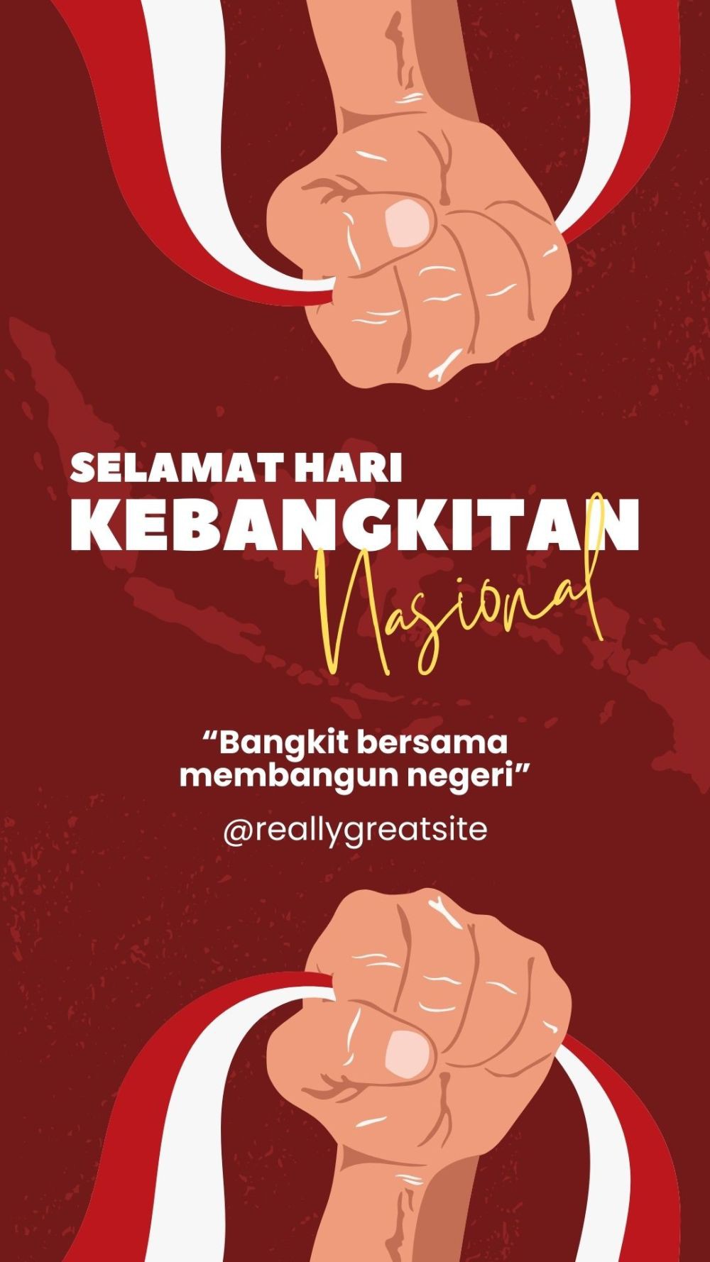 7 Poster Hari Kebangkitan Nasional 2024 Rayakan Kemenangan