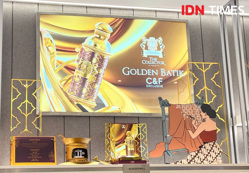 C&F dan Alexandre.J Luncurkan Koleksi Collab Golden Batik