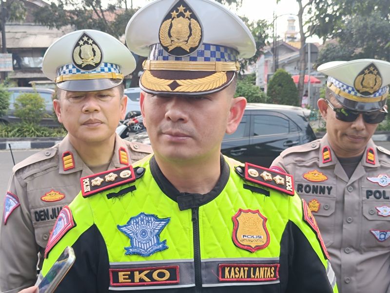 Operasi Patuh Jaya di Bandung, Ratusan Pengendara Ditilang