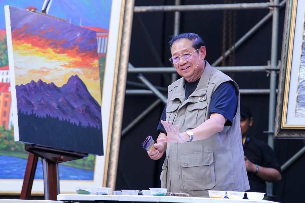 21 Hasil Karya Lukisan SBY, Pesona Seni Penuh Makna