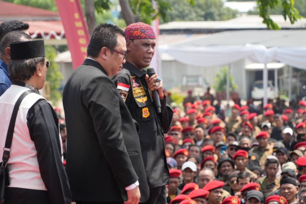 Ormas Hercules GRIB Jaya Siap Menangkan RIDO Satu Putaran Ormas Hercules GRIB Jaya Siap Menangkan RIDO Satu Putaran
