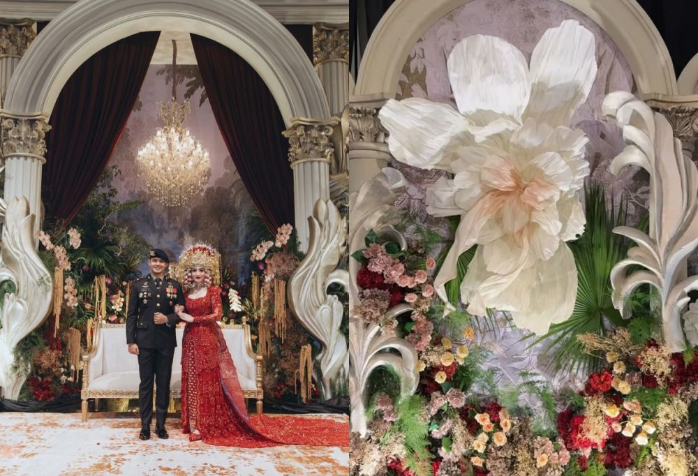 14 Dekorasi Resepsi Nikahan Adat 2024, Mewah hingga Epik!