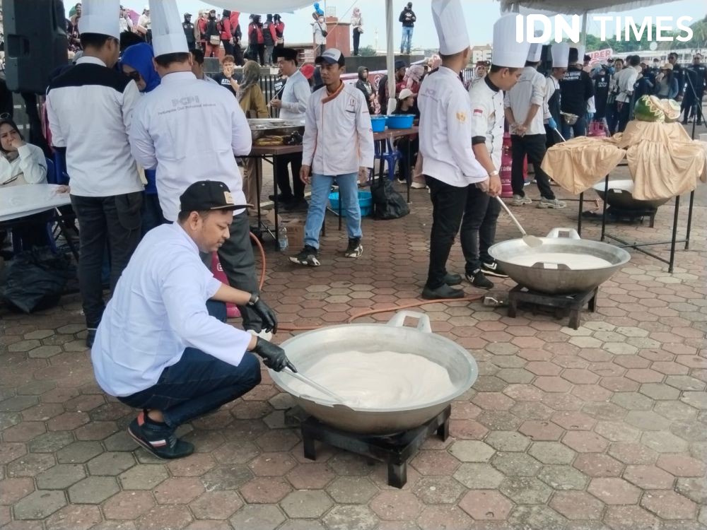 Masak Besar di BKB: Bukti Warga Palembang Santun dan Tertib